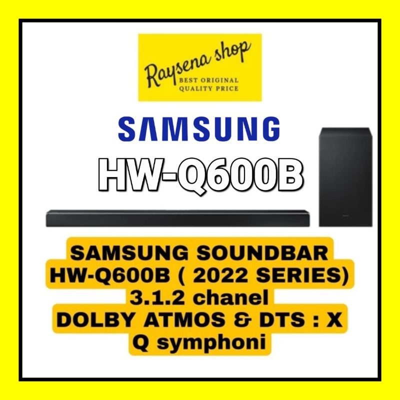 Jual SAMSUNG SOUNDBAR HWQ600B / HW-Q600B / HW Q600 ATMOS | Shopee Indonesia