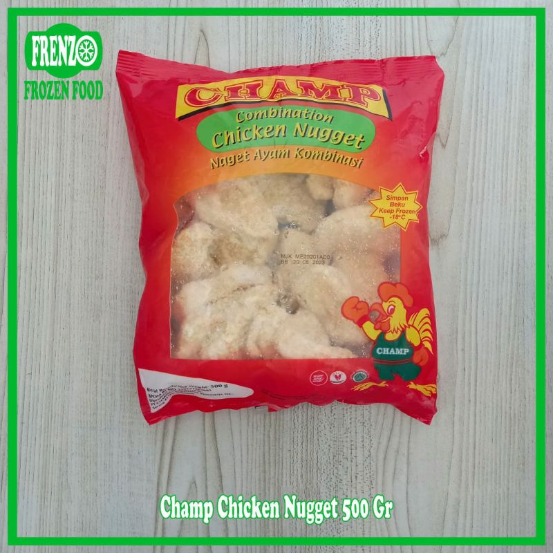 Jual Champ Chicken Nugget Kombinasi 450 Gr | Shopee Indonesia