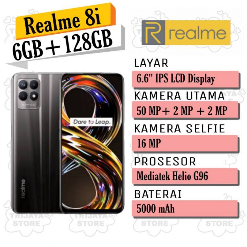 Jual REALME 8i RAM 6/128 GB ( GARANSI RESMI ) | Shopee Indonesia