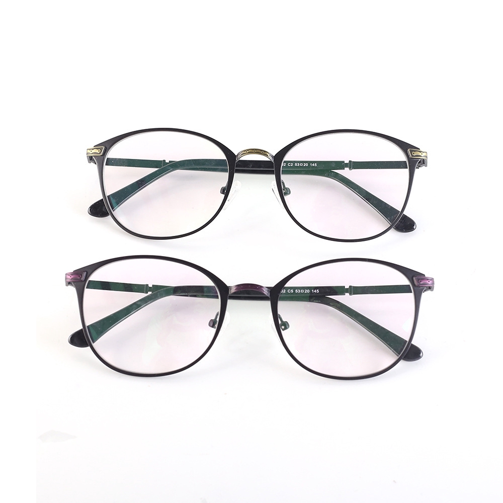 Jual Kacamata Whole Frame Metal Match Board Spectacle Frame Minimalism ...