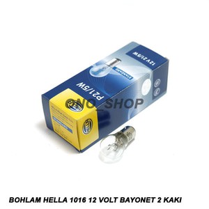 Jual Bohlam Hella 1016 12 Volt Bayonet 2 kaki | Shopee Indonesia