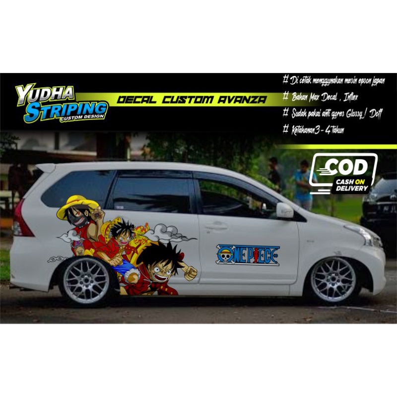 Jual STICKER VARIASI AVANZA / STICKER DECAL AVANZA | Shopee Indonesia