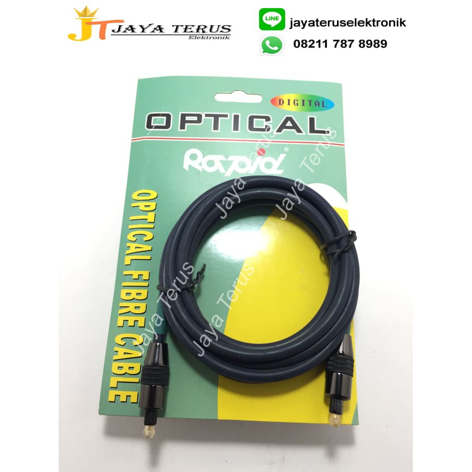 Jual Kabel digital fiber optik/ Kabel optik/ Optik audio | Shopee Indonesia