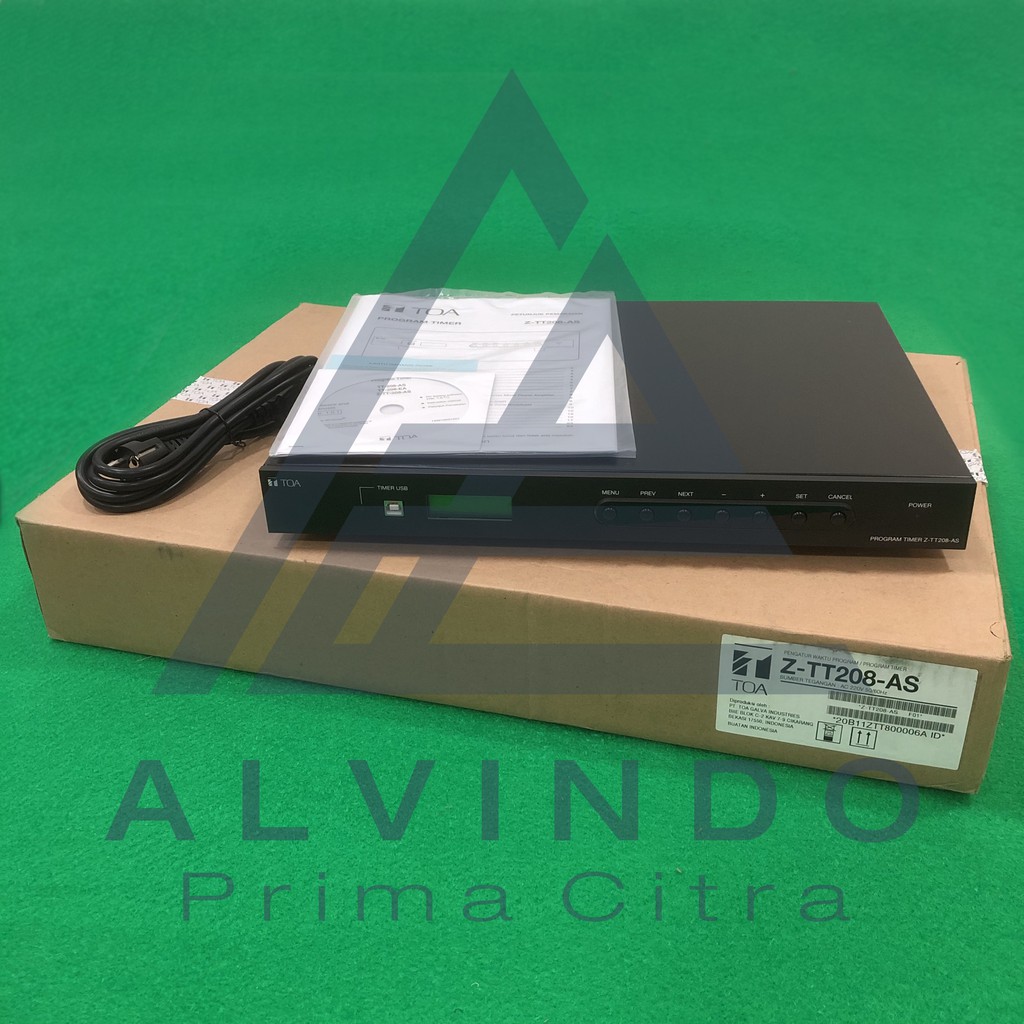 Jual TOA Z-TT208-AS (Program Timer / Program Pengatur Waktu / Z TT 208 S) | Shopee Indonesia