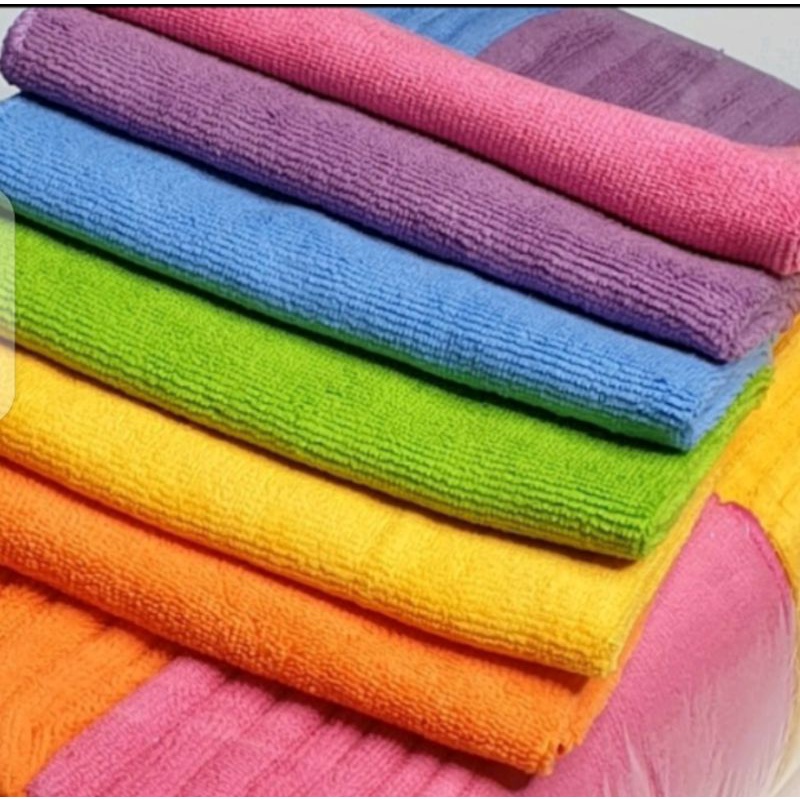 Jual Kain Lap Microfiber ukuran 40 x 40 CM | Shopee Indonesia