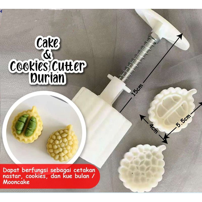 Jual cookie cutter/mooncake mold Durian | Shopee Indonesia