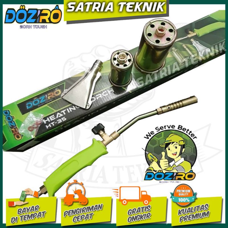Jual Doziro Blander gas Las Blender Potong Heating Torch HT-35 heavy ...