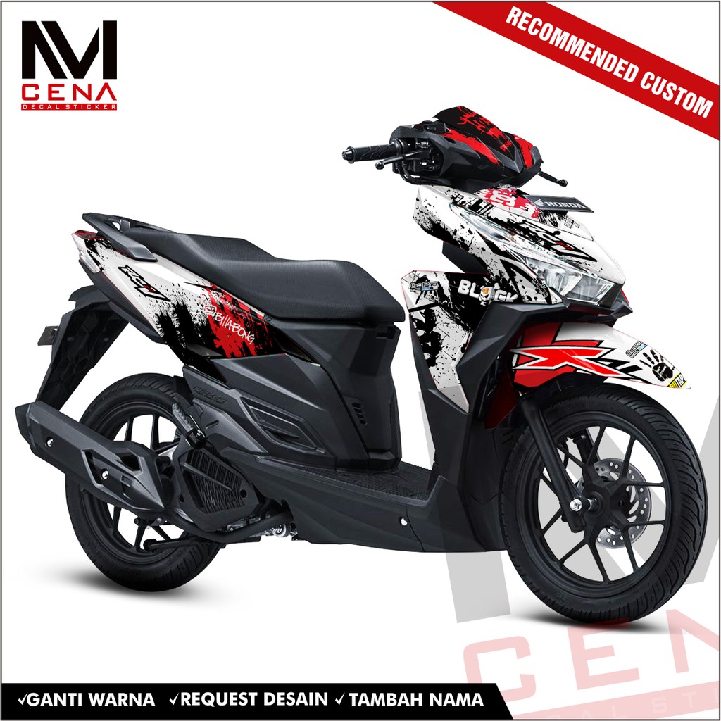 Jual Sticker Decal Vario 125 & 150 esp cbs sticker vario led striping ...