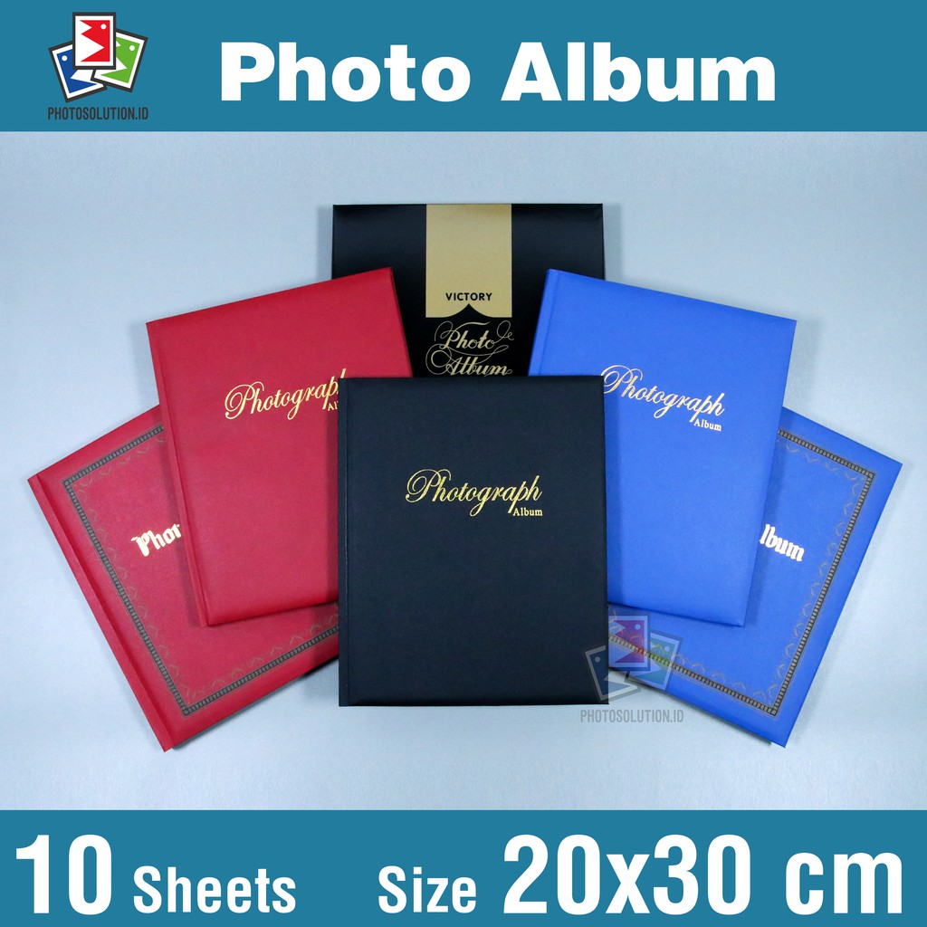 Jual Album Foto Magnetik 8RP (20x30) 10 Lembar Kolase Tempel - Victory ...