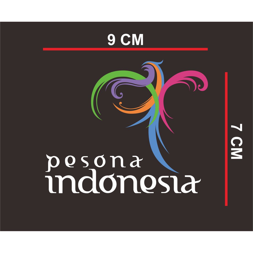 Jual CUTTING STICKER MOBIL PESONA / WONDERFUL INDONESIA STIKER MOBIL ...