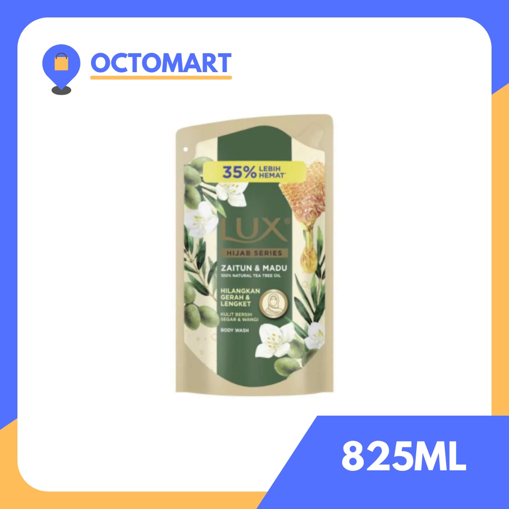 Jual LUX Sabun Mandi Cair Refill 825ML Bodywash Body Wash Pembersih Badan Refill Sakura Bloom ...