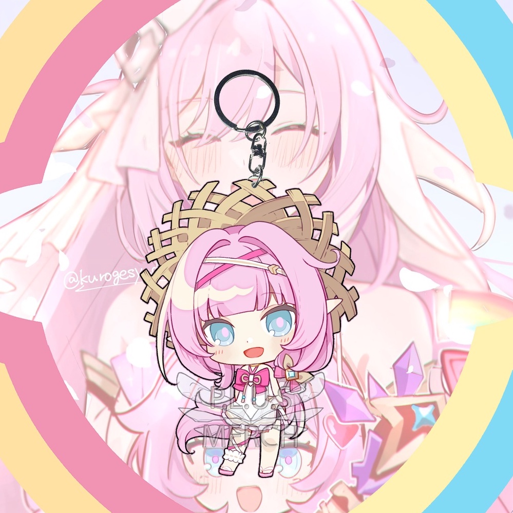 Jual Gantungan Kunci Honkai Impact Elysia Summer - HI3 - Key Chain ...