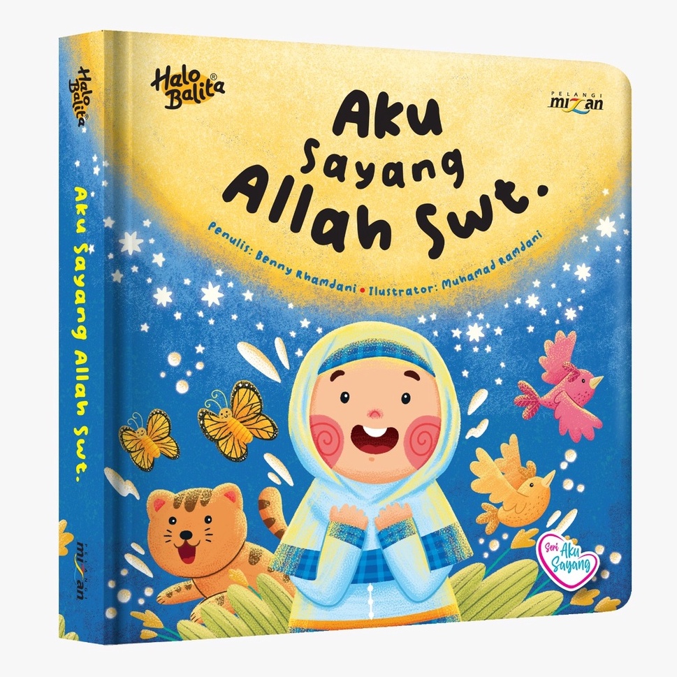 Jual Buku Halo Balita Seri Aku Sayang Aku Sayang Allah SWT. (Boardbook ...