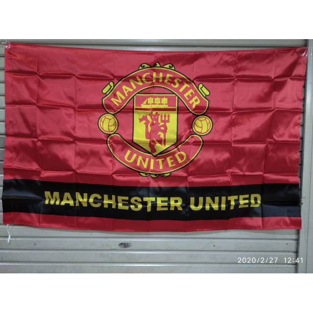 Jual Bendera klub bola Manchester united | Shopee Indonesia