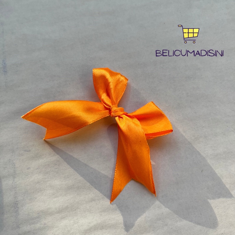 Jual Pita Buket Hampers Souvenir Kupu-Kupu Tempel Satin 2,5 cm / 4cm ...