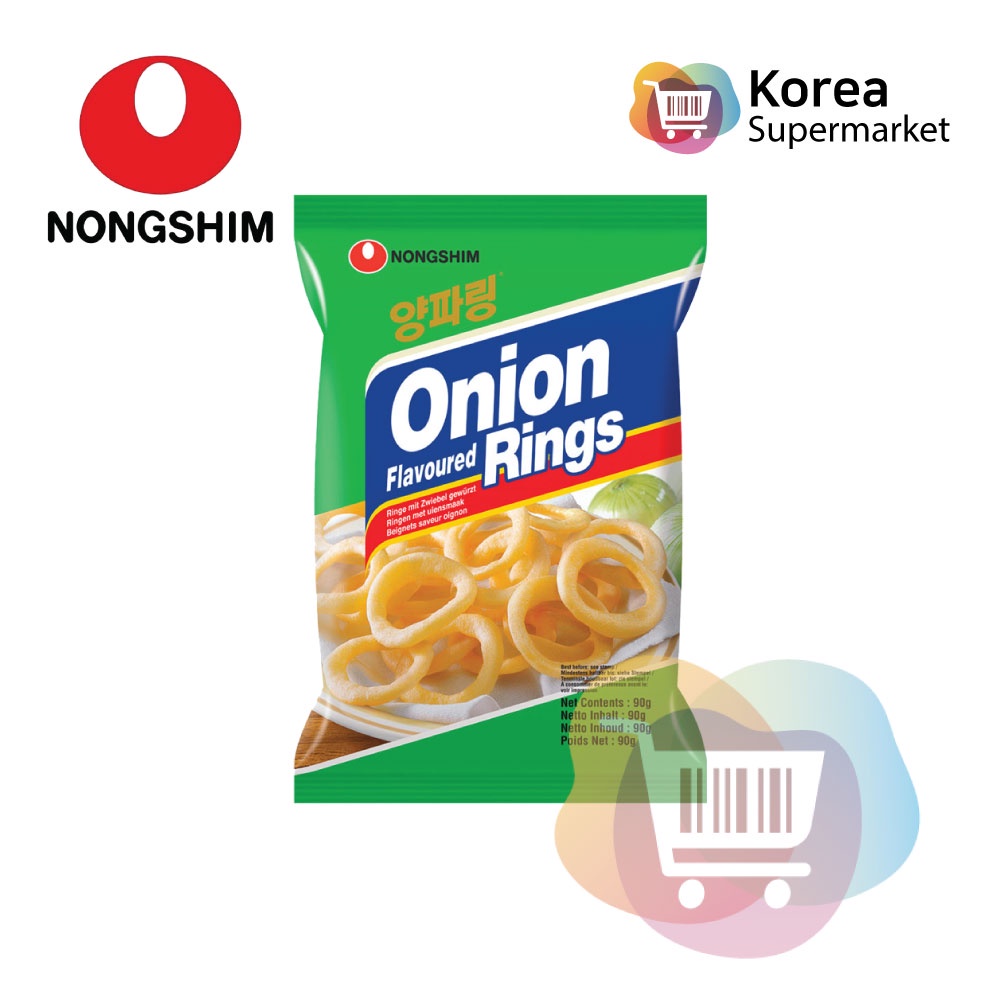 Jual Nongshim Onion Ring Made In Korea 50g | Shopee Indonesia