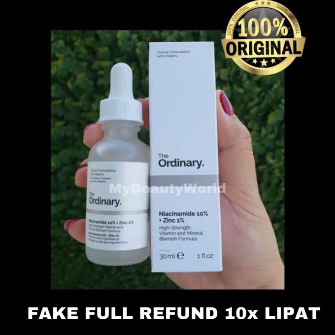 Jual THE ORDINARY NIACINAMIDE 10 ZINC 1 30ML FULL SIZE | Shopee Indonesia