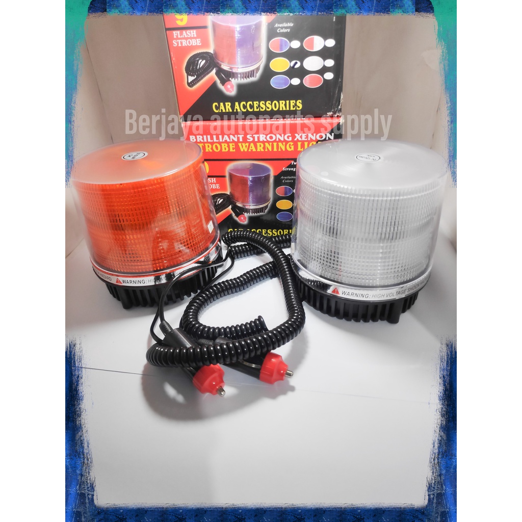 Jual LAMPU EMERGENCY ROTARY LED BLITZ FLASH 12V/24V | Shopee Indonesia