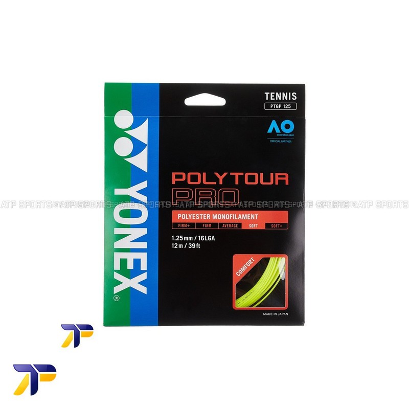 Jual Senar Tenis Tennis Yonex Polytour PRO 16L 16 L G 1.25 125 Yellow ...