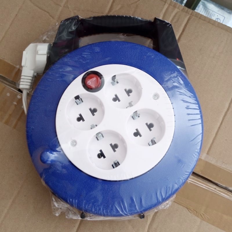 Jual Roll kabel REIDA / POLAX 10 meter / 15 meter. Rol stop kontak ...