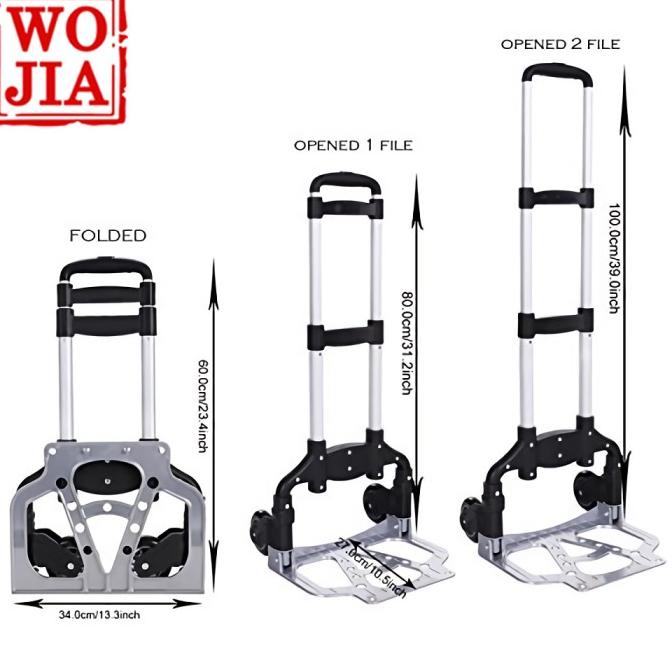 Jual Multifunction Folded Trolley [A] Troli Lipat Serbaguna Galon ...
