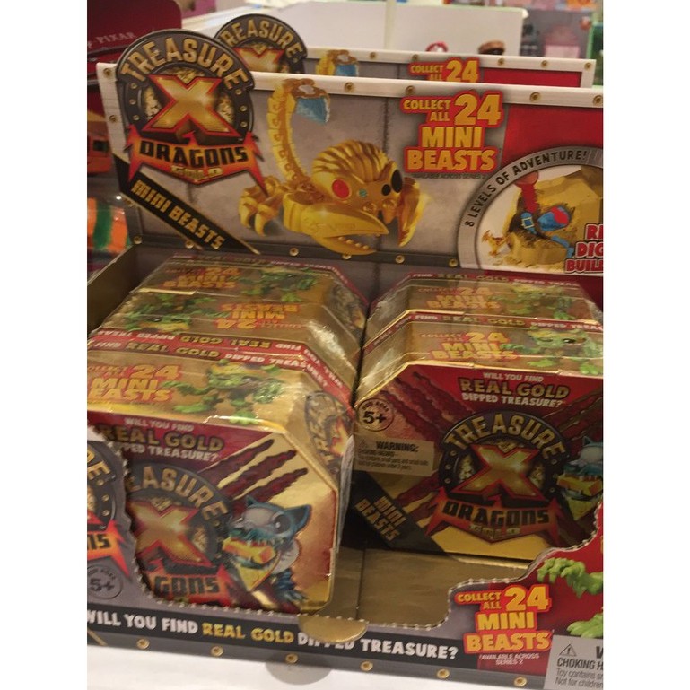 Jual Treasure X mini beasts dragon's kings gold | Shopee Indonesia