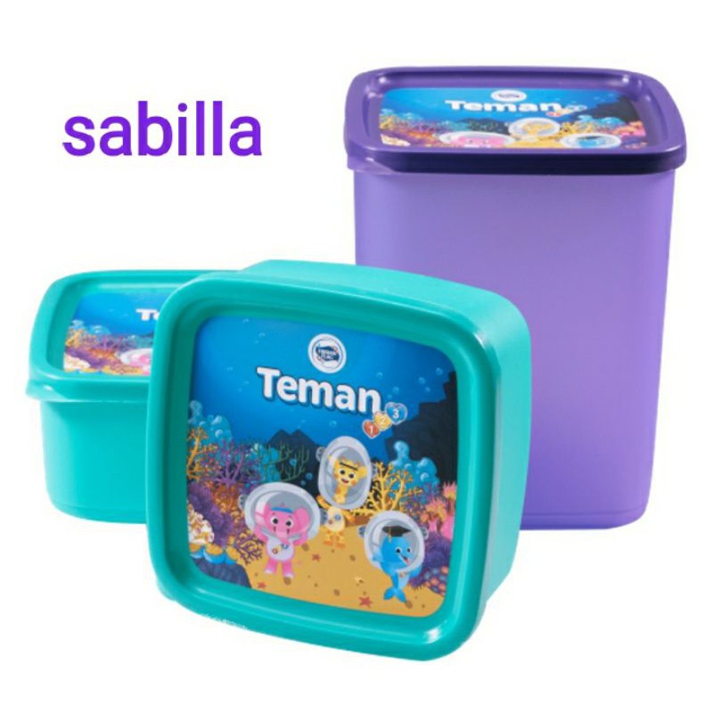 Jual Tempat Makan Lunch Box Pandora Teman 123 ( Set Of 3 Pcs ) | Shopee ...