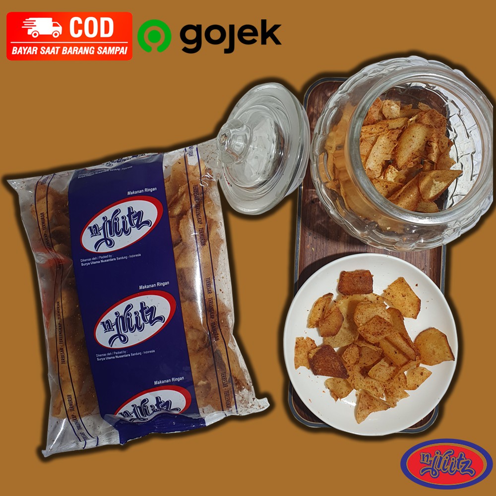 Jual SNACK MURAH / SNACK NJRITZ / KERIPIK SINGKONG PEDAS - ASLI CENTRAL ...