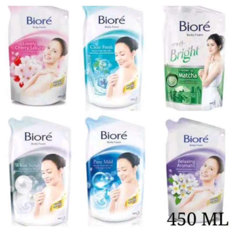 Jual Biore Body Wash 400 ml / 380 ml | Shopee Indonesia