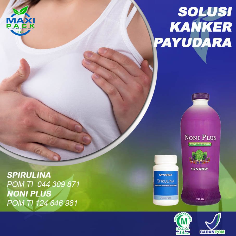 Jual MaxiPack Noni Plus + Spirulina - Obat Tradisional Cegah Kanker ...