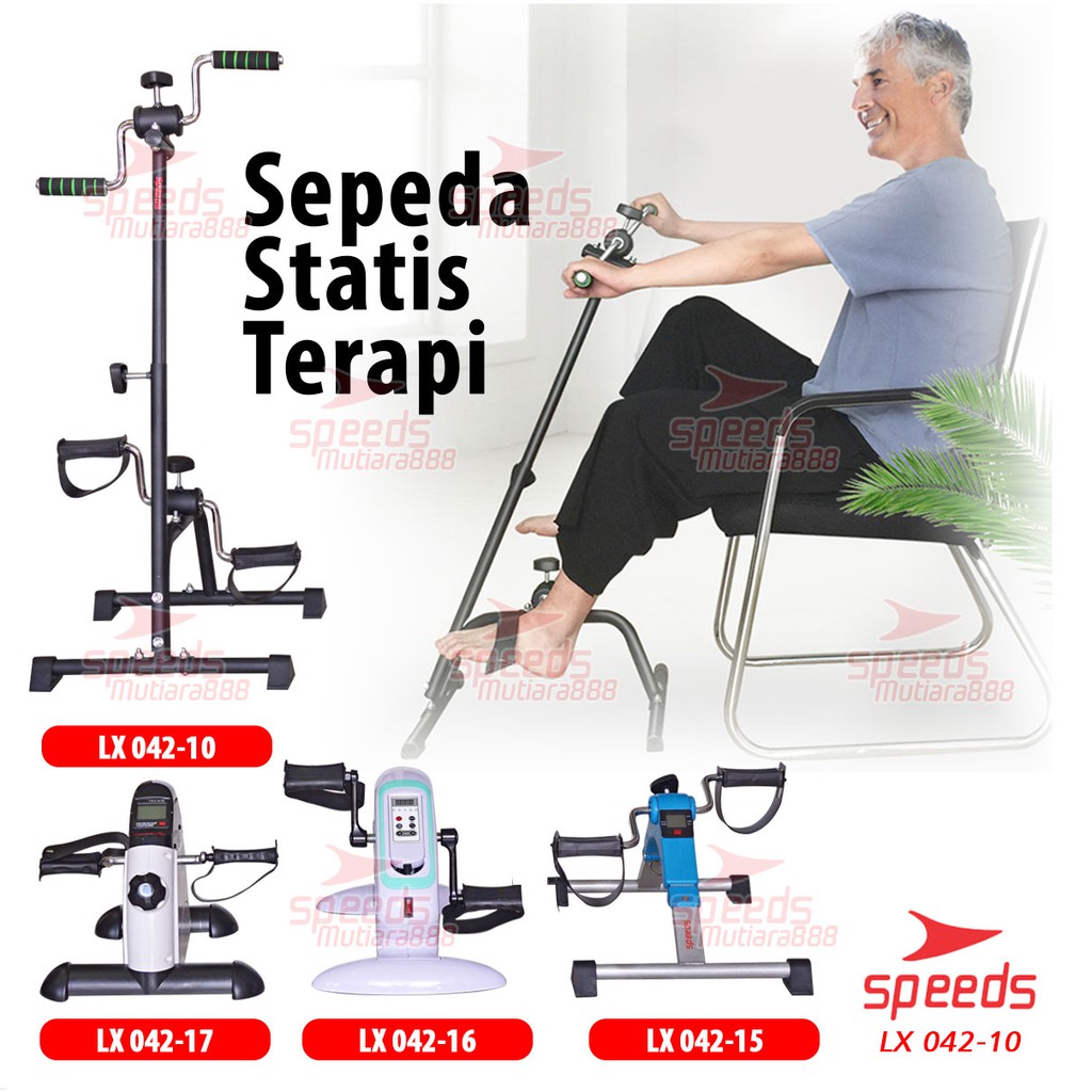 Jual SPEEDS Sepeda Statis Pedal Terapi Untuk Stroke Kaki Dan Tangan ...