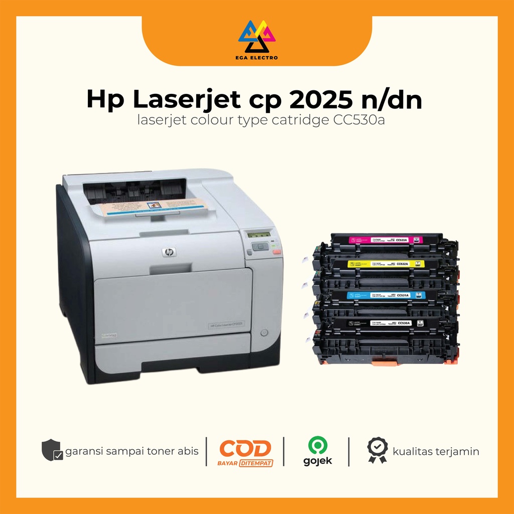 Jual HP LaserJet Color CP2025 | 100% Toner Cartridge Compatible Baru ...