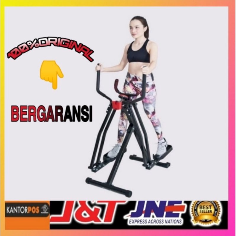 Jual air walker-total fitnes(original)air walker freestyle glider-air ...
