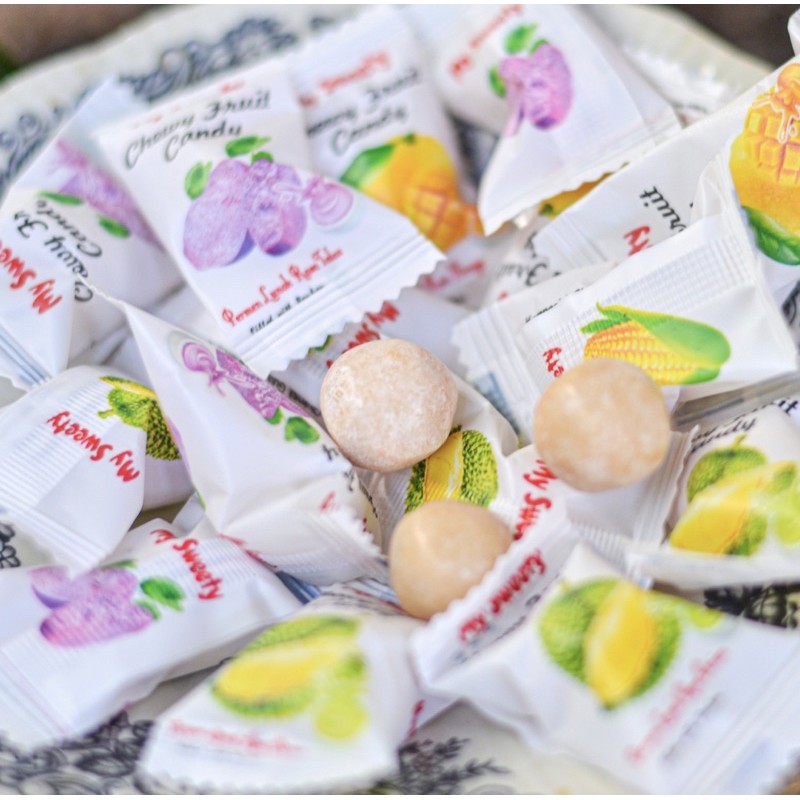 Jual PERMEN SUSU RASA BUAH/CHEWY FRUIT CANDY MY SWEET BERAT 250GR ...