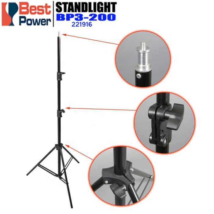 Jual Jual Best Power Standlight BP3 200 221916 Locking System Tiang ...