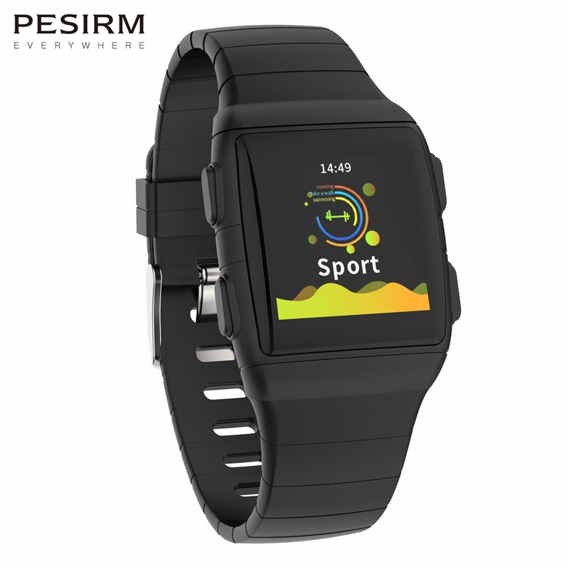 Jual PESIRM CR11 Jam Tangan Pria Wanita Digital Smartwatch Tali ...
