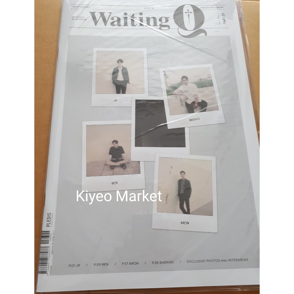 Jual [READY STOCK] NU`EST Photobook Waiting Q | Shopee Indonesia