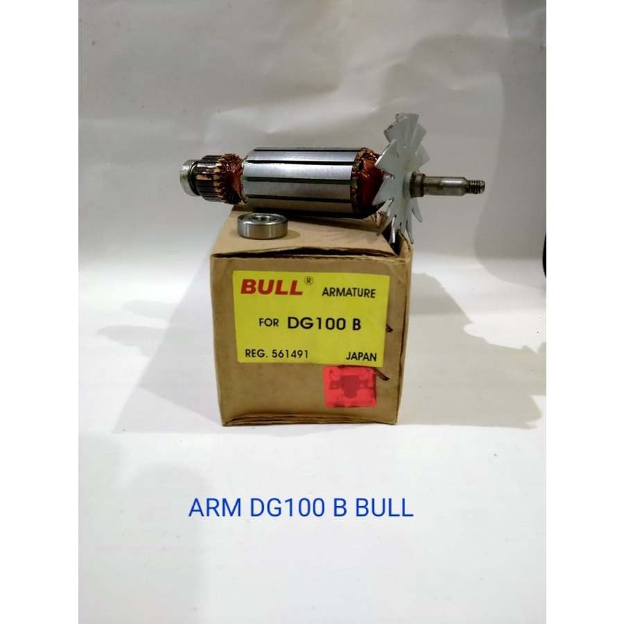 Jual NEW !! BULL Armature Gerinda Keyang DG100B DG-100B | Shopee Indonesia