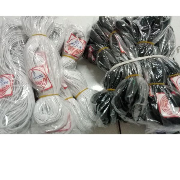 Jual Tali karet bulat / tali elastis / tali string 2mm / tali sengkelit ...