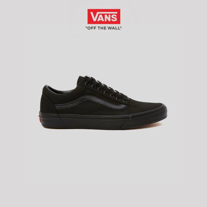 Jual Vans Sepatu Old Skool Full Black / All-Black Classic Original ...