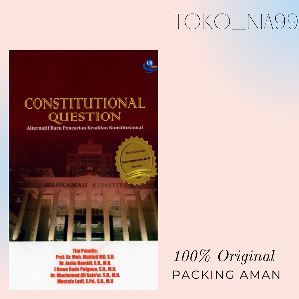 Jual Buku Constitutional Question ORIGINAL | Shopee Indonesia