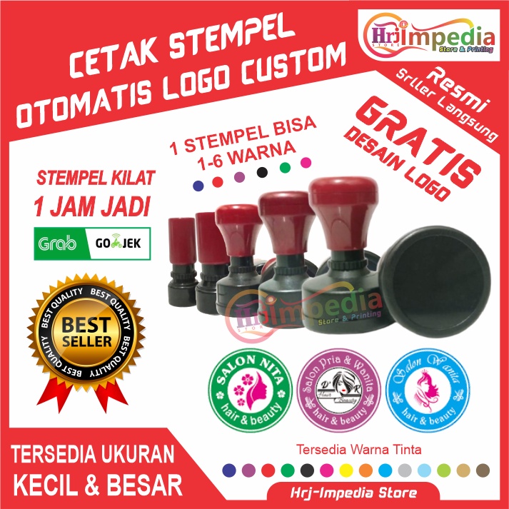 Jual Cetak Stempel Warna Otomatis | Cetak Stempel Flash | Cetak Stempel Custom | Cetak Stempel ...