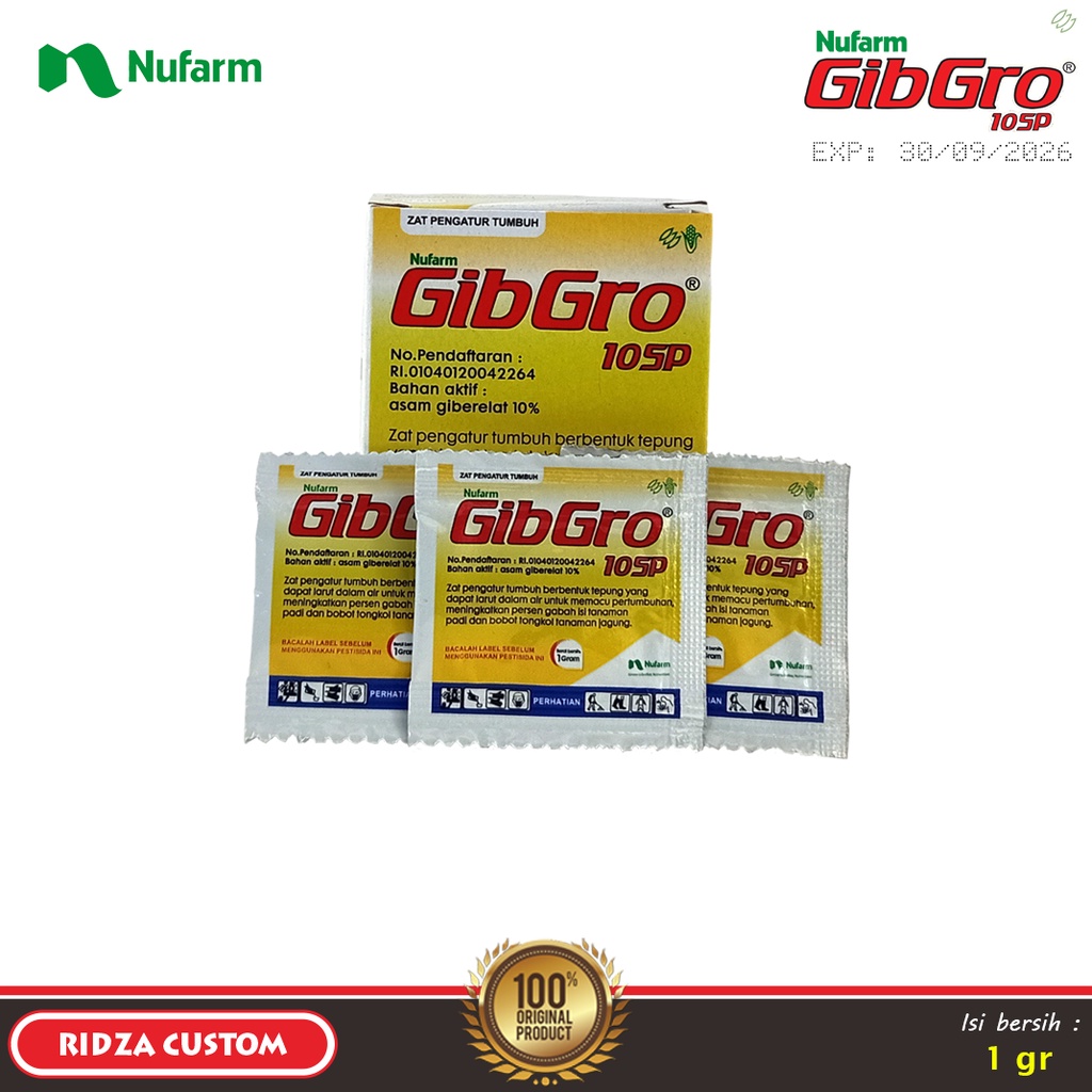 Jual Gibgro 10 SP 1 Gram ZPT | Shopee Indonesia