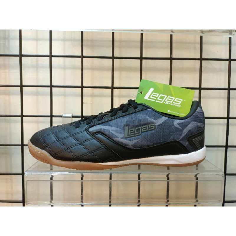 Jual Sepatu League Legas Futsal Pria Cowo Tyra La Black Hitam Original ...