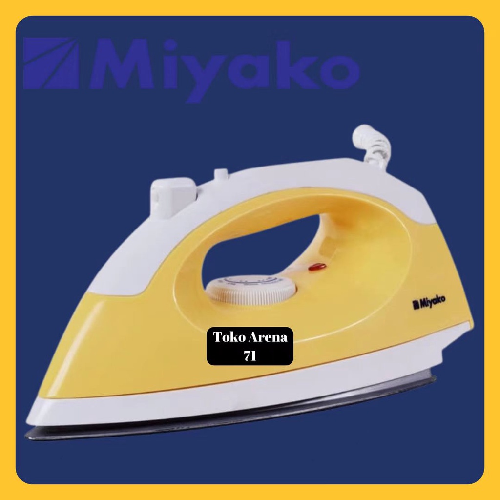 Jual Setrikaan / Setrika Baju / Gosokan / Setrika Miyako EI-1019 SP ...