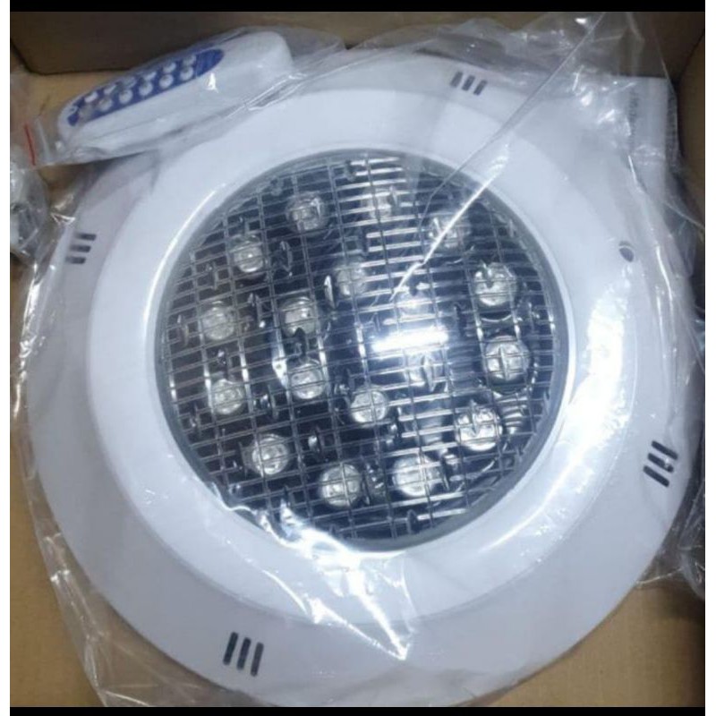 Jual lampu led kolam renang swimming pool 18w 18 watt rgb warna warni ...