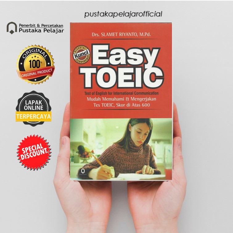 Jual BUKU ORIGINAL EASY TOEIC / SLAMET RIYANTO / PUSTAKA PELAJAR ...