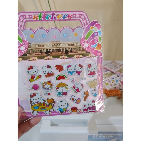 Jual stiker karakter timbul dan gliter | Shopee Indonesia