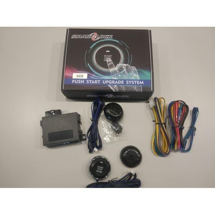 Jual Push start button keyless entry sistem Nissan Tombol start stop ...
