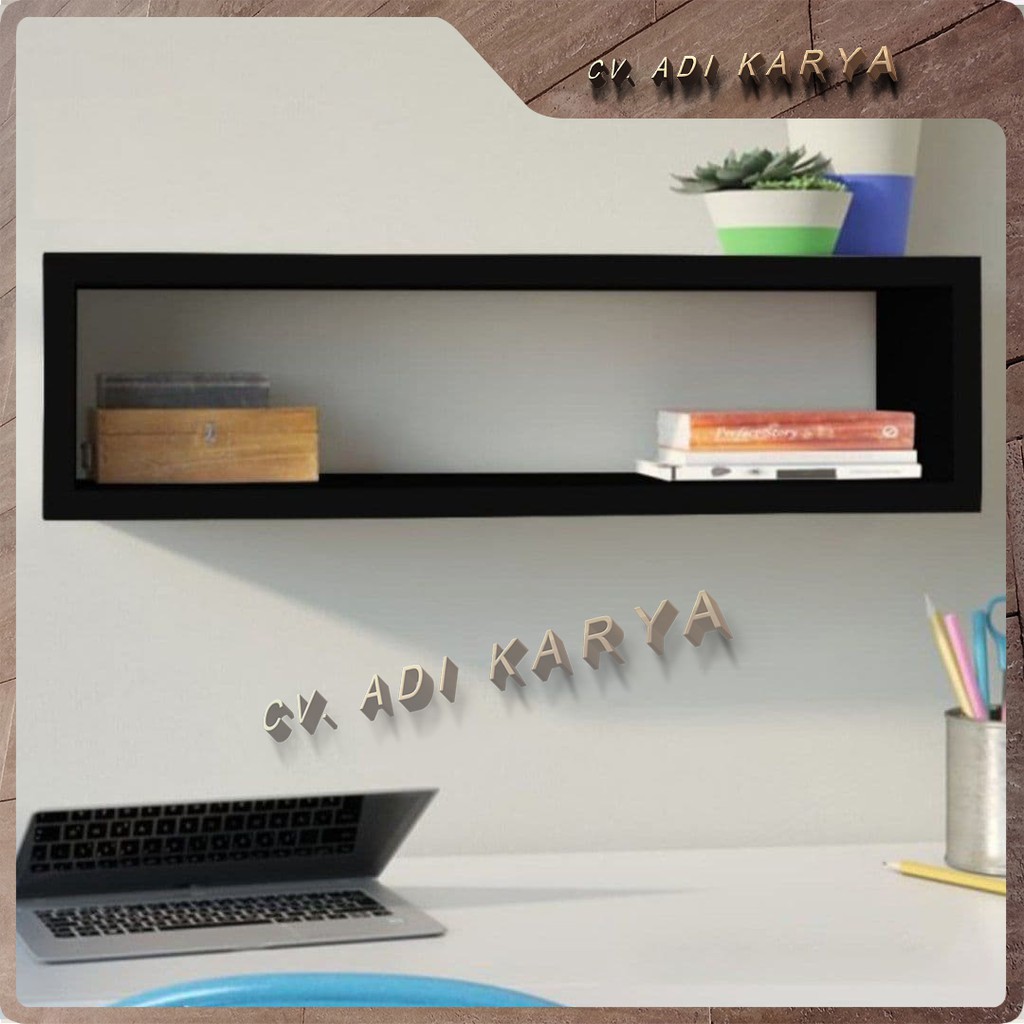 Jual Rak Dinding Tempel Minimalis Hiasan Dekorasi Rumah Model Tembok ...